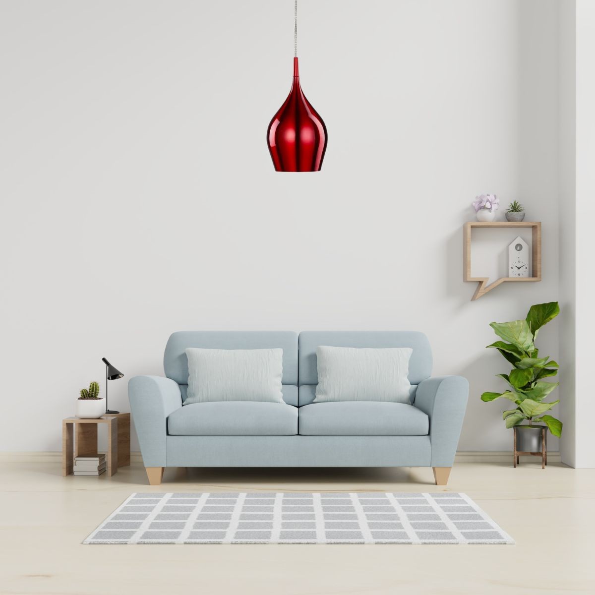 Suspension Vibrant Searchlight 6461-12RE | Boutica Design