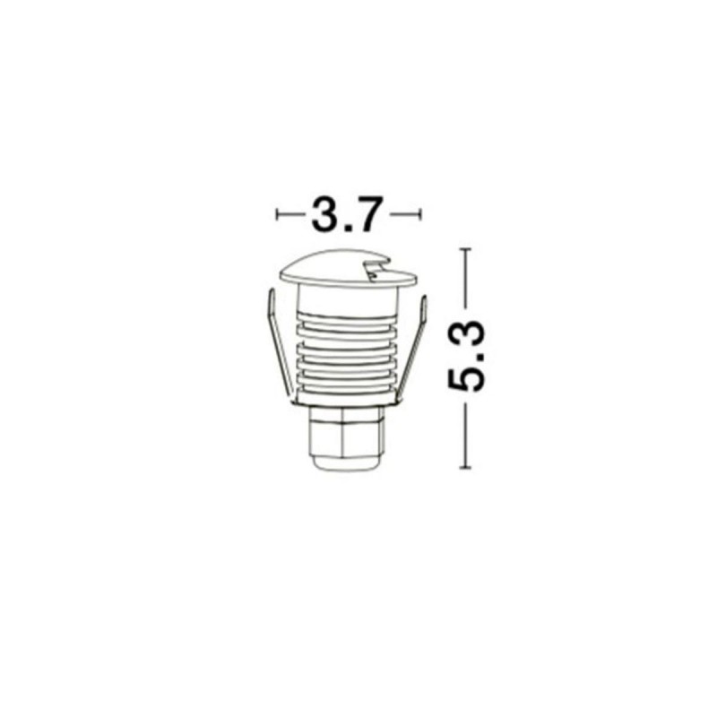 Encastré extérieur BANG 8039001 Nova Luce | Boutica Design