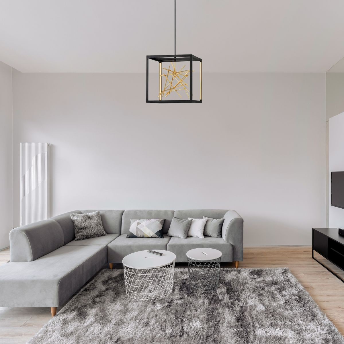 Suspension Tray 3x3W LED Noir Markslojd 105780