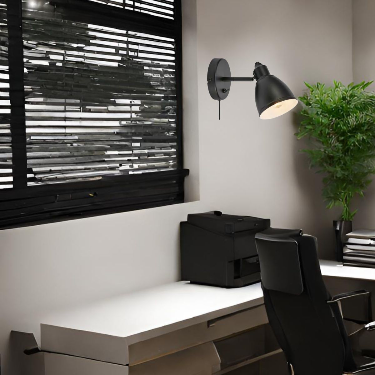 Applique Murale avec interrupteur Academy SMD LED 4W 3000K 350lm IP20 ...