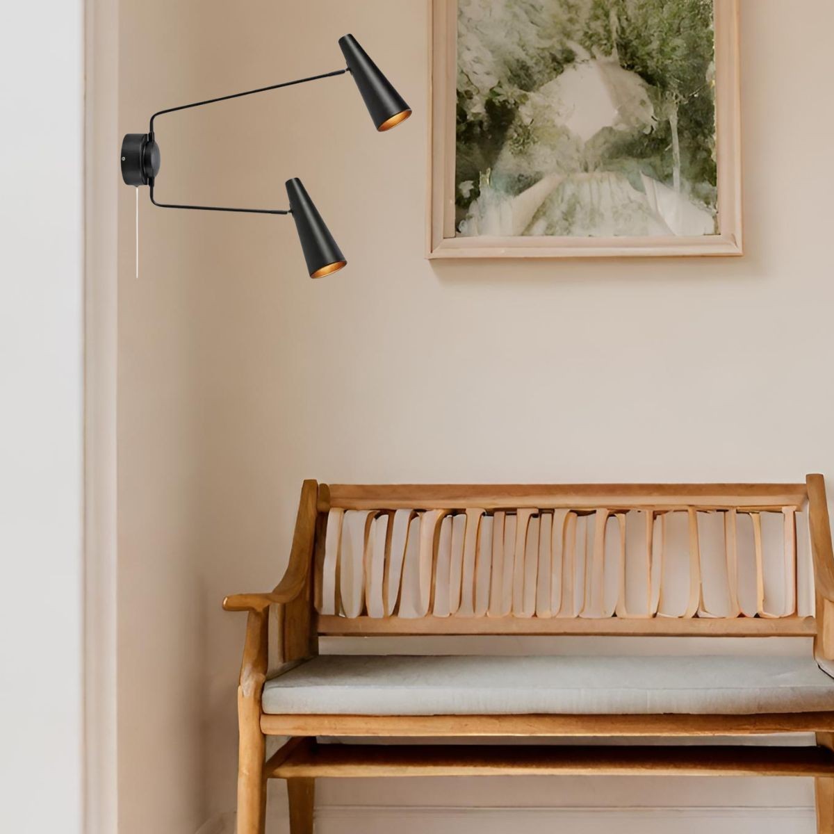 Applique Murale avec interrupteur Academy SMD LED 4W 3000K 350lm IP20 ...