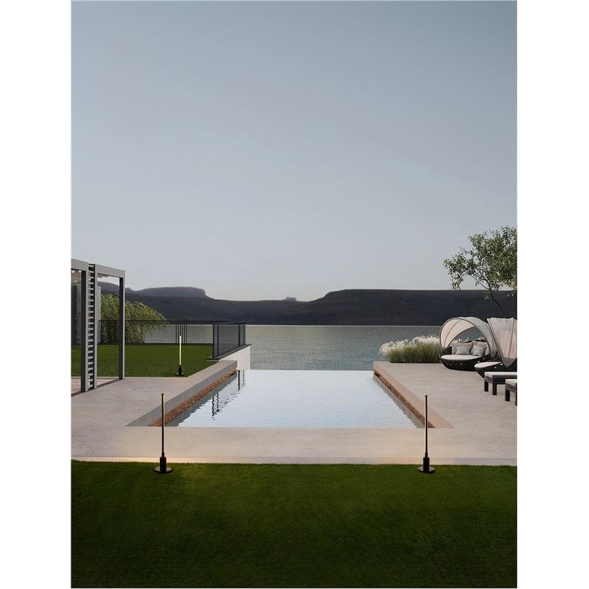 Borne extérieure TALA 9026122 Nova Luce | Boutica Design