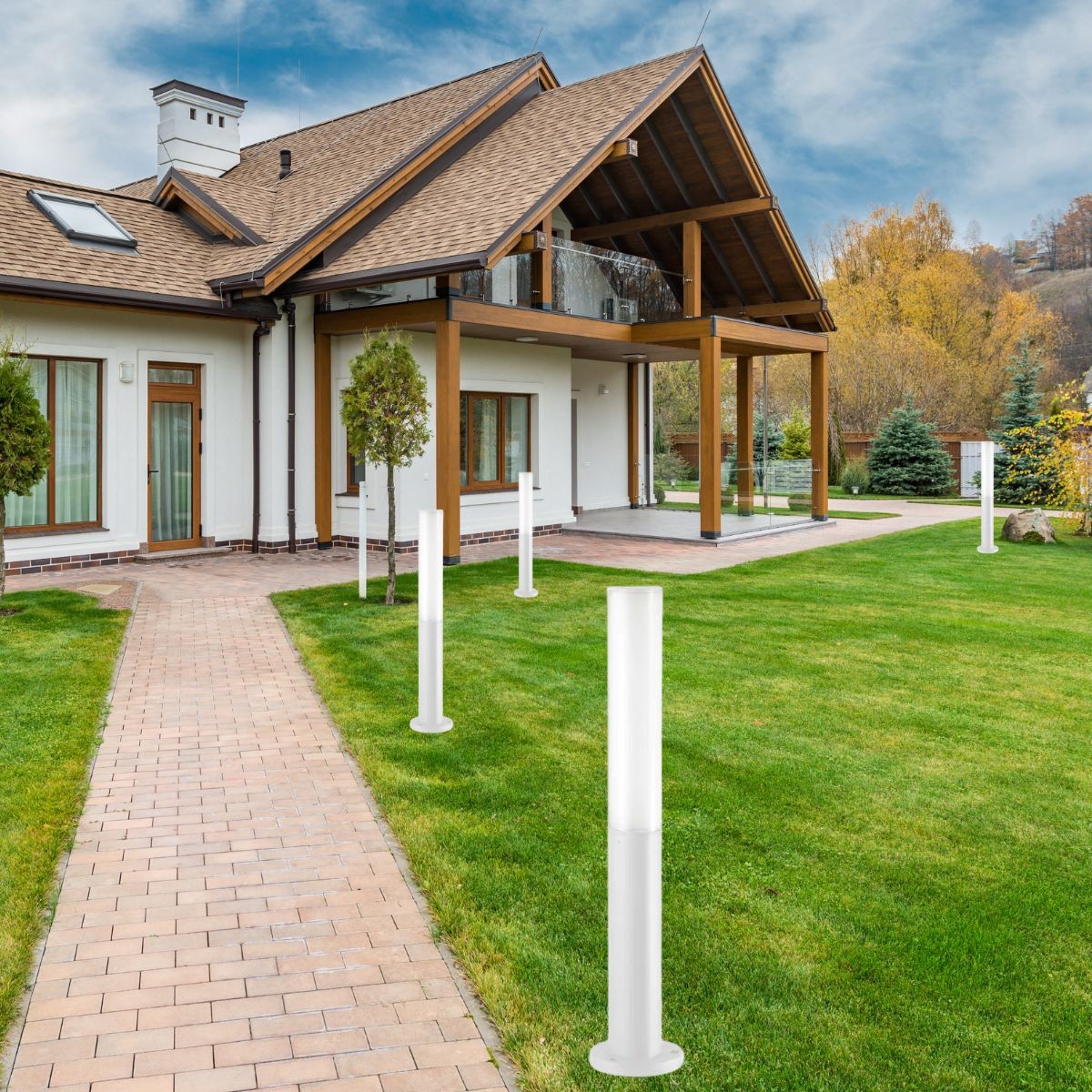 Borne extérieure CAIRO 9540218 Nova Luce | Boutica Design