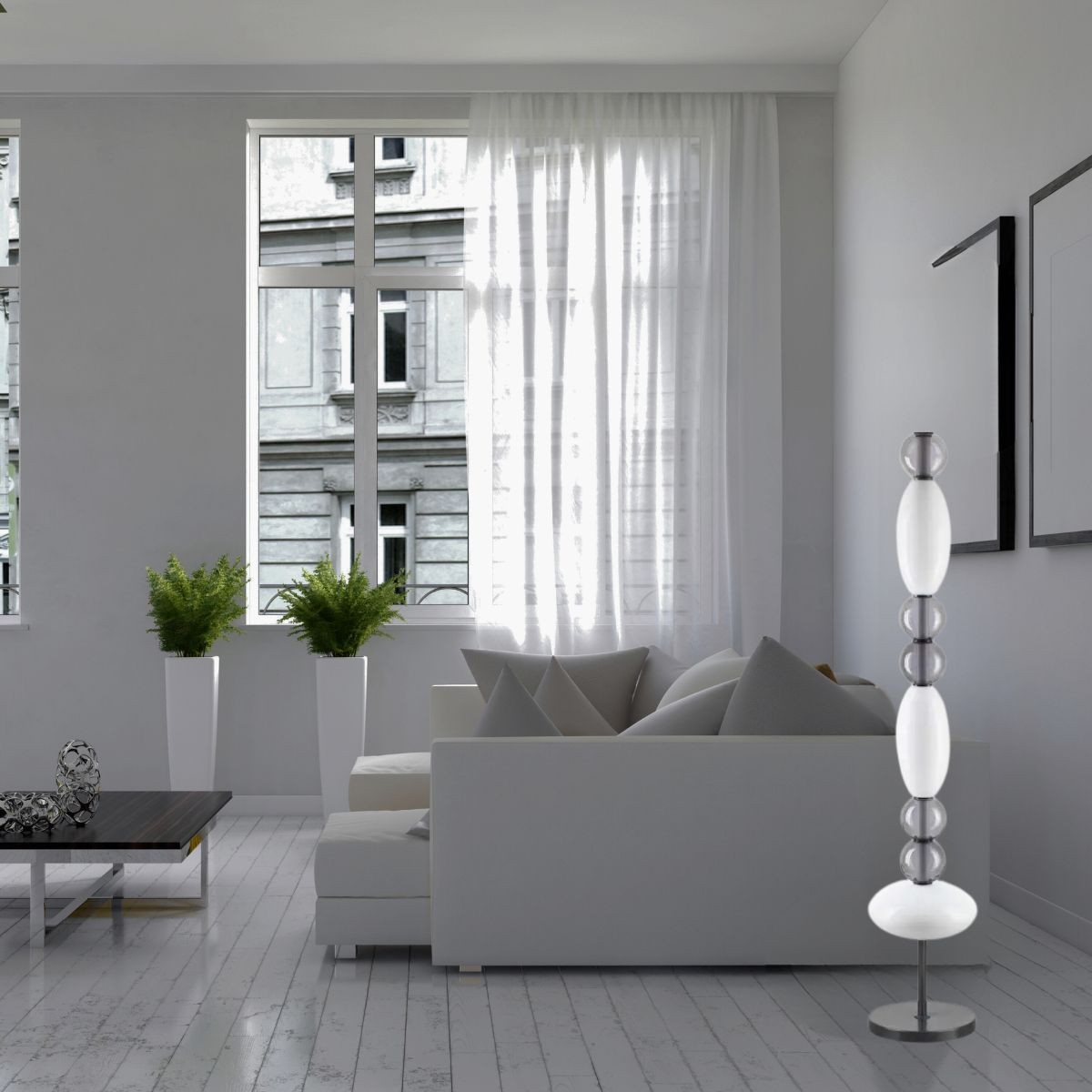 Lampadaire Boule Snowball Searchlight EU51021-3CC