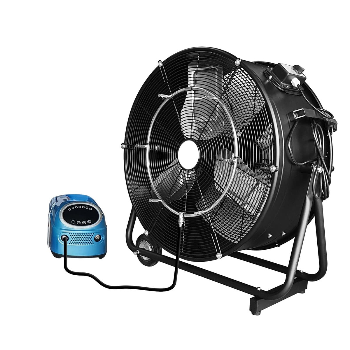 Ventilateur Industriel DF800 Mobile Noir 123W CASAFAN