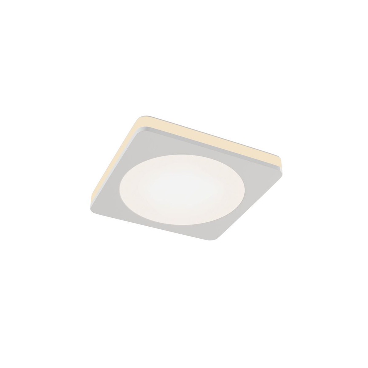 Encastré Radón Noir Rond Orientable Faro 43408
