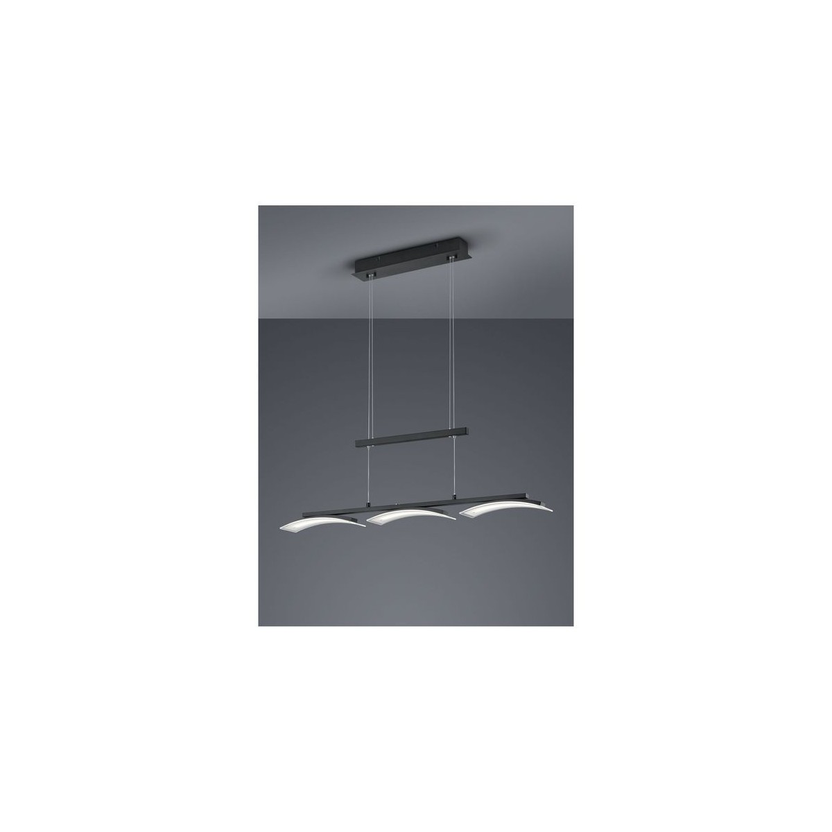 Suspension Boule Lampada A Sospensione Anja Nichel Opaco Suspensions D ...