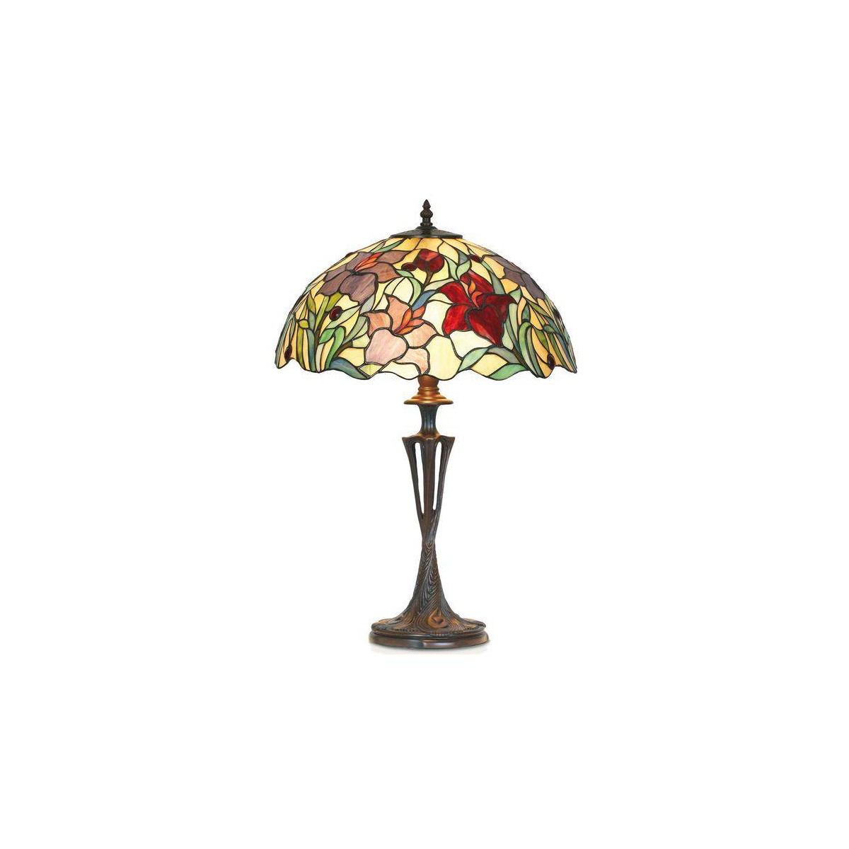 Lampe Deco Tiffany ROSE YT22_PBLM11 | Boutica Design