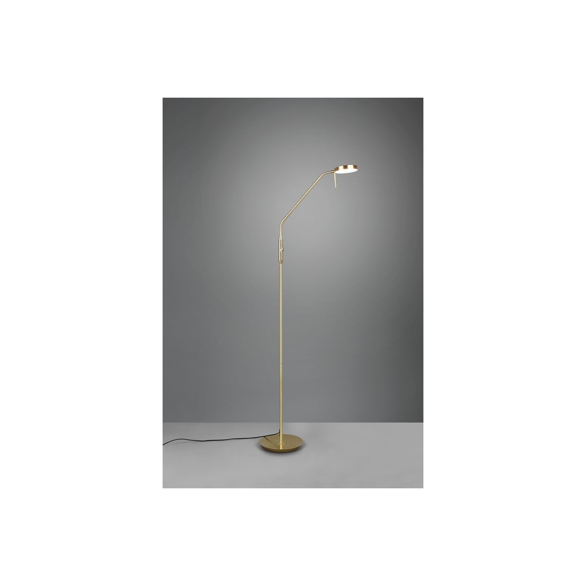 Lampadaire STABILE Jaune Mat LED E27 1x12W Nova Luce 549601