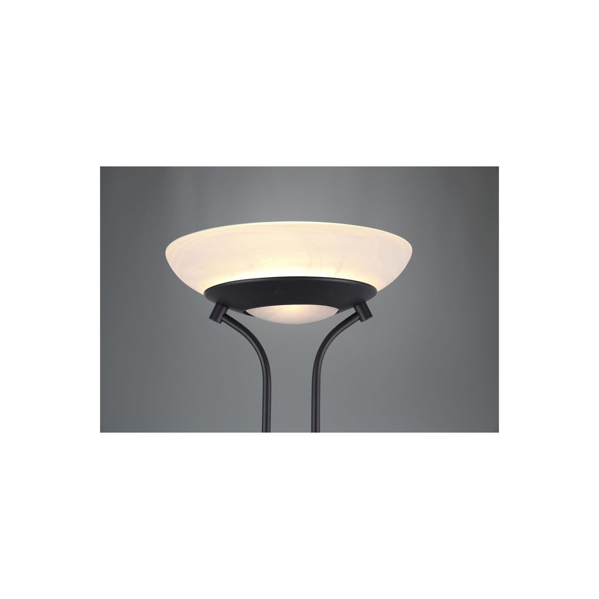 Lampadaire Orson Noir mat 1x27W SMD LED Trio R40073532