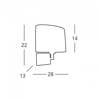 Applique Murale avec interrupteur Academy SMD LED 4W 3000K 350lm IP20 ...