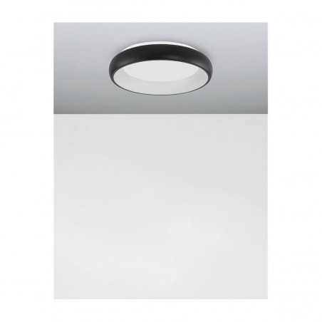 Plafonnier ALBI Noir LED 32 W Nova Luce 8105616
