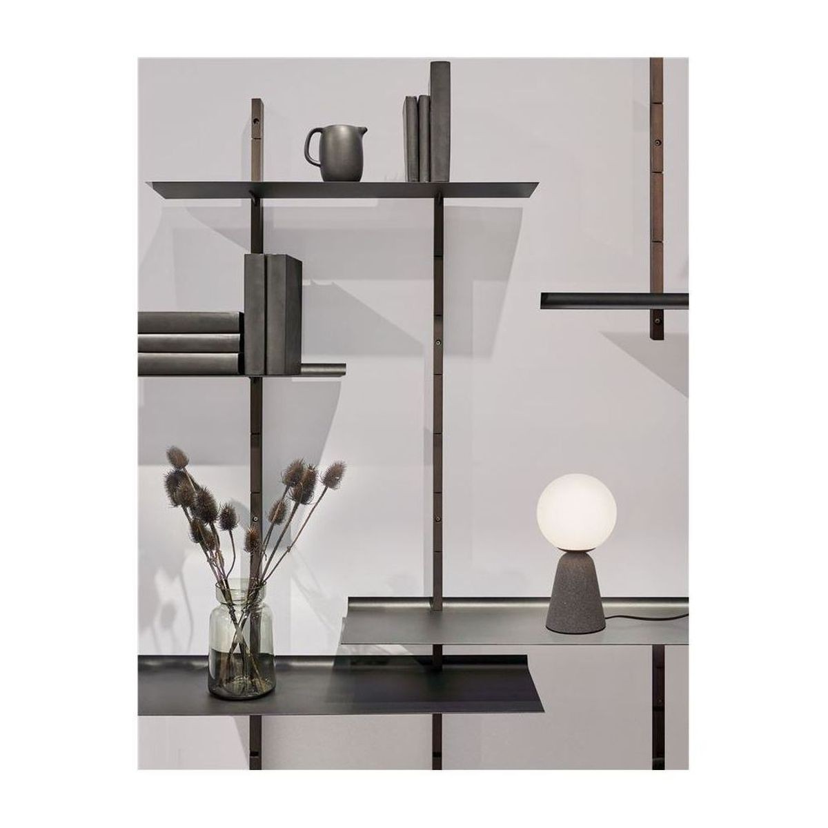 Lampe ZERO Gris & Blanc LED G9 1x5 W Nova Luce 9577010
