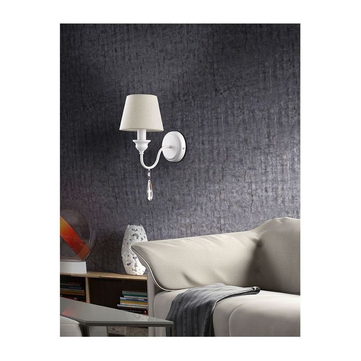 Applique Salle de Bain POLO Blanc E14 2x5W Nova Luce 602202