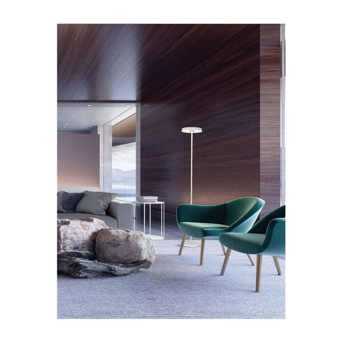 Lampadaire LONDON Chrome 1x100W | Ideal Lux