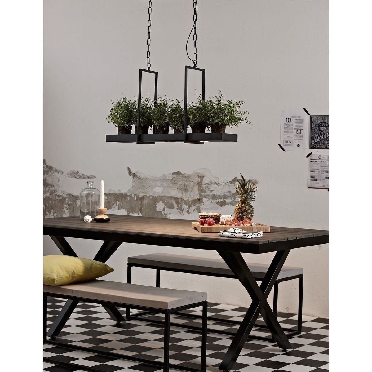 Suspension Tray 3x3W LED Noir Markslojd 105780