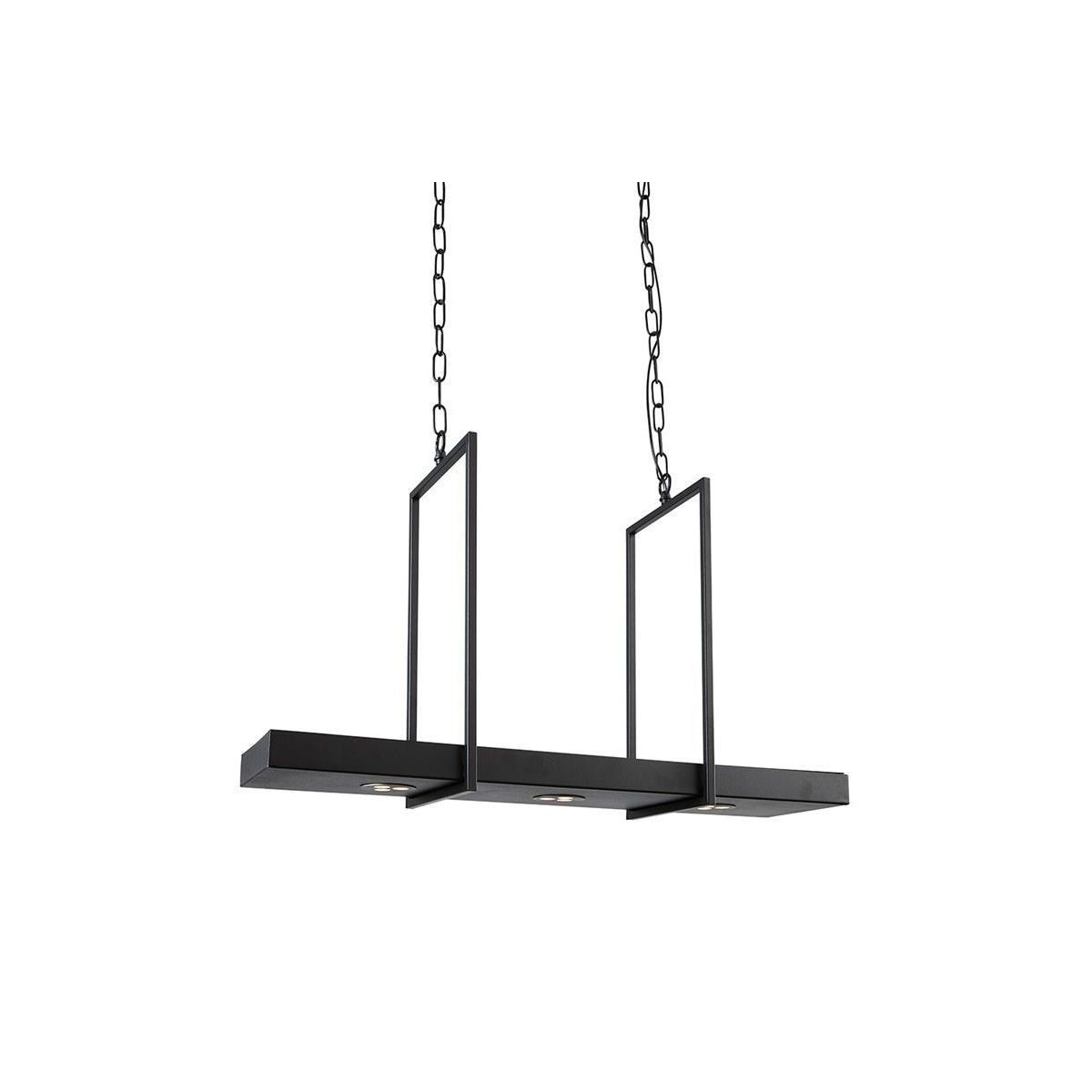 Suspension Tray 3x3W LED Noir Markslojd 105780