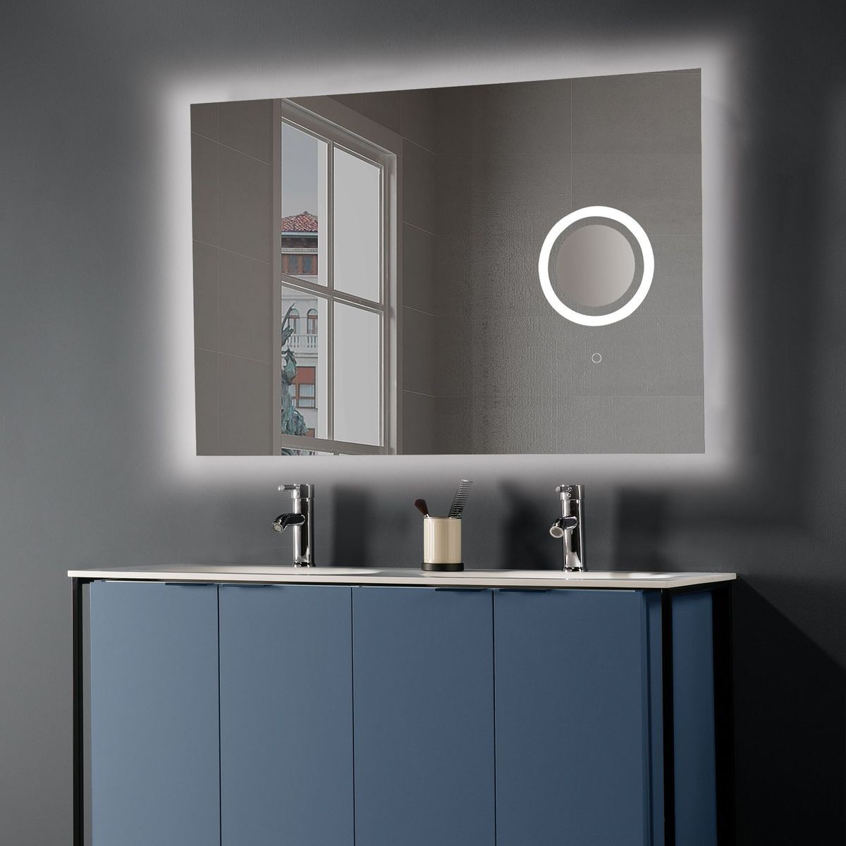 Miroir Lumineux Salle de Bain Petra LED ACB A380410LB