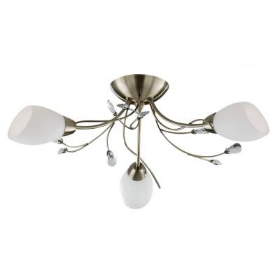 Plafonnier DUBLIN Noir LED GU10 2x10W Nova Luce 9155812