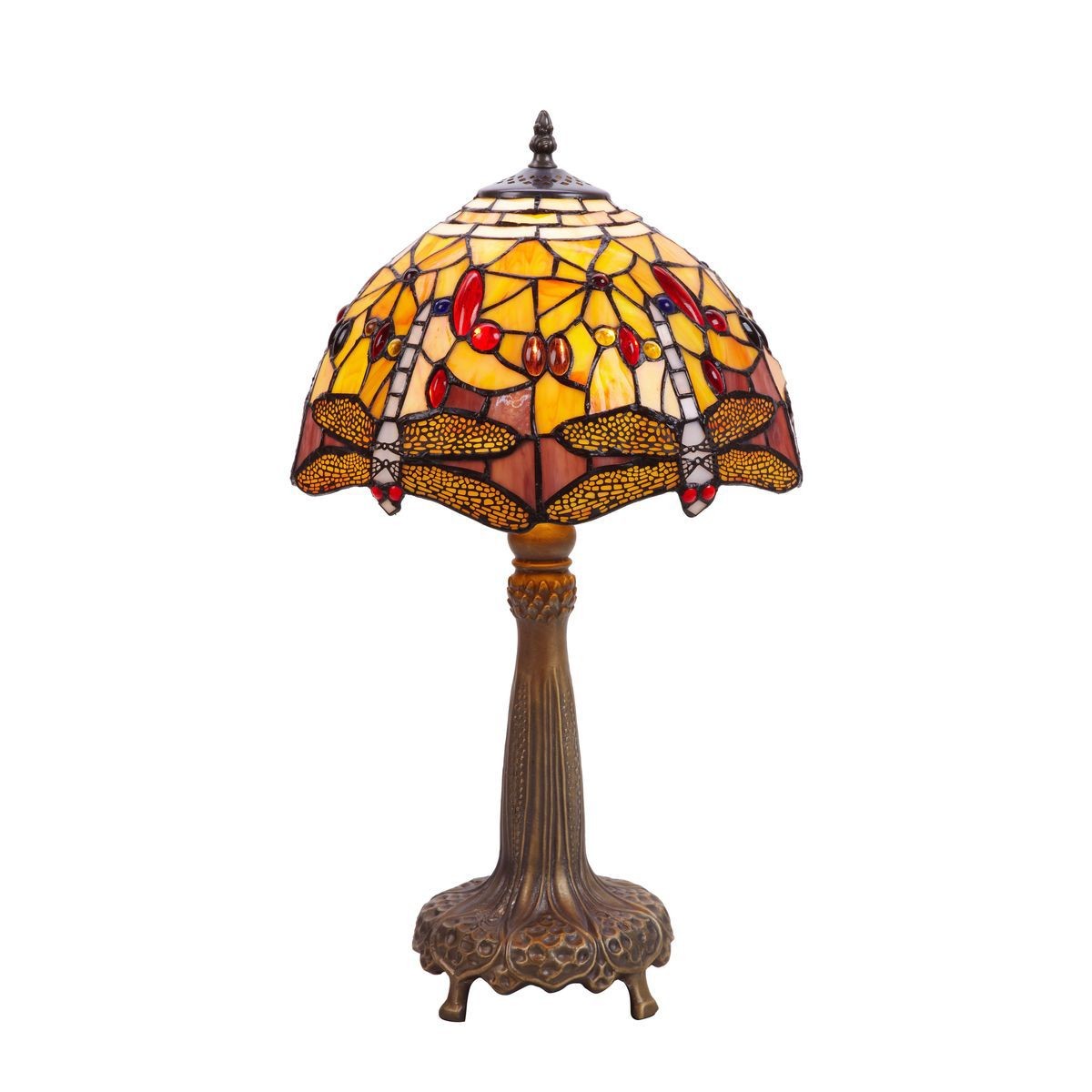 Lampe avec style Tiffany HIBOU GY603 | Boutica Design