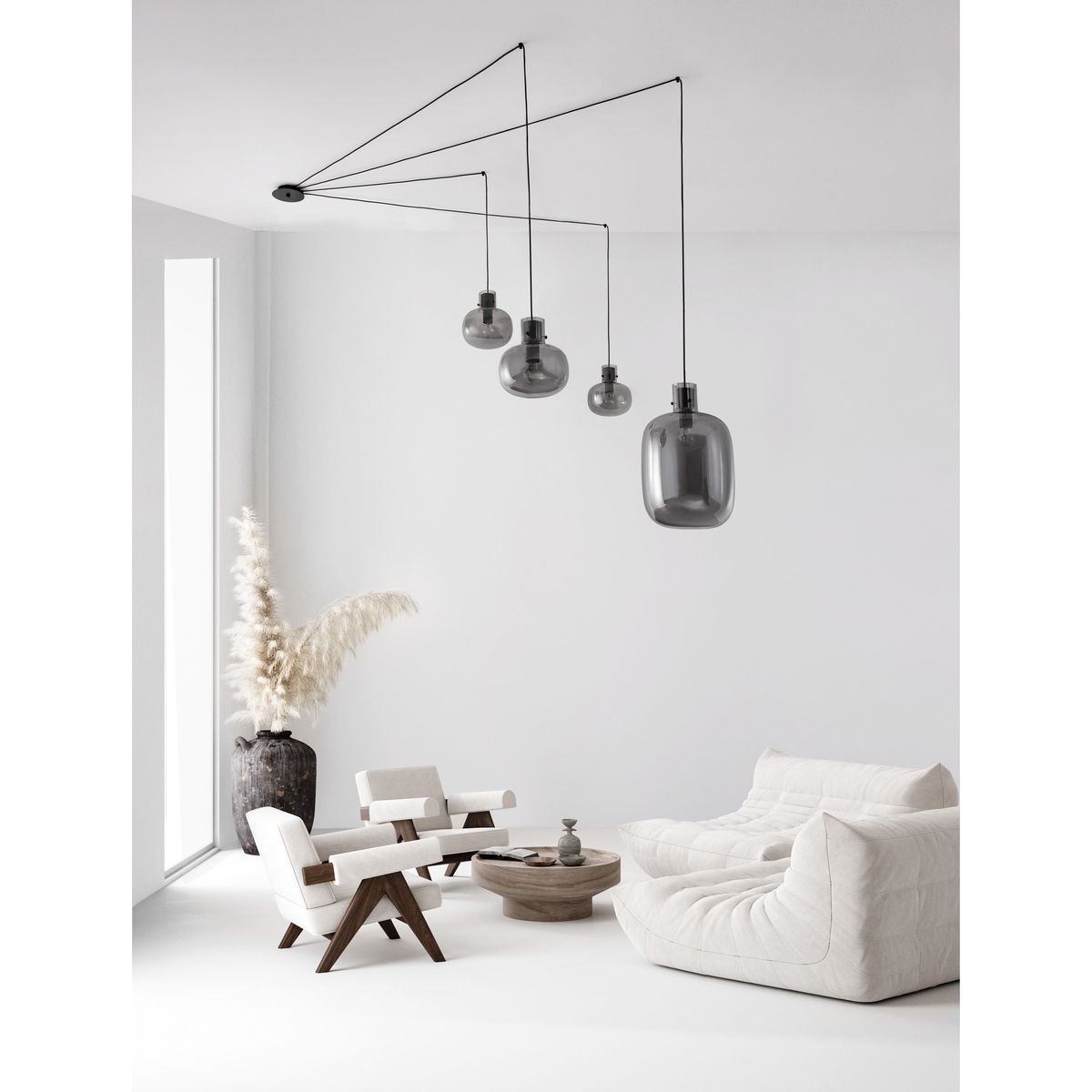 Suspension déportée : luminaire d'éclairage innovant | Boutica Design