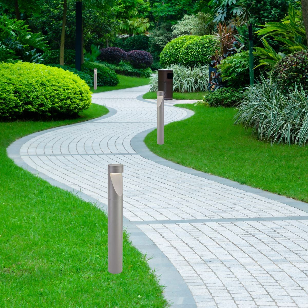 Borne Extérieure Poet Anthracite 9492780 Nova Luce