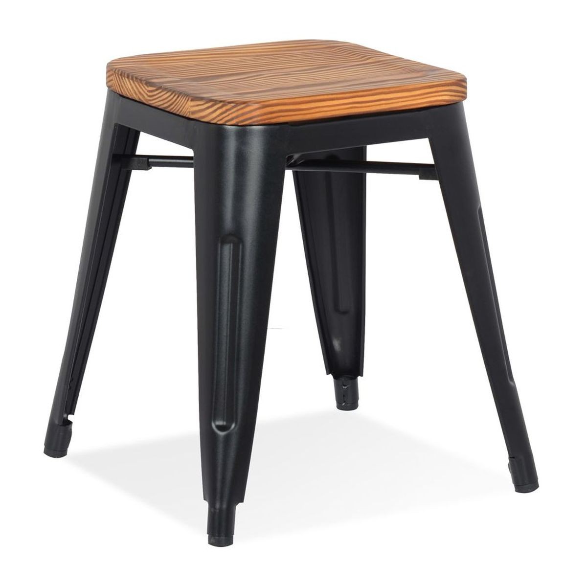 Tabouret Bas Nigel Noir | Boutica Design
