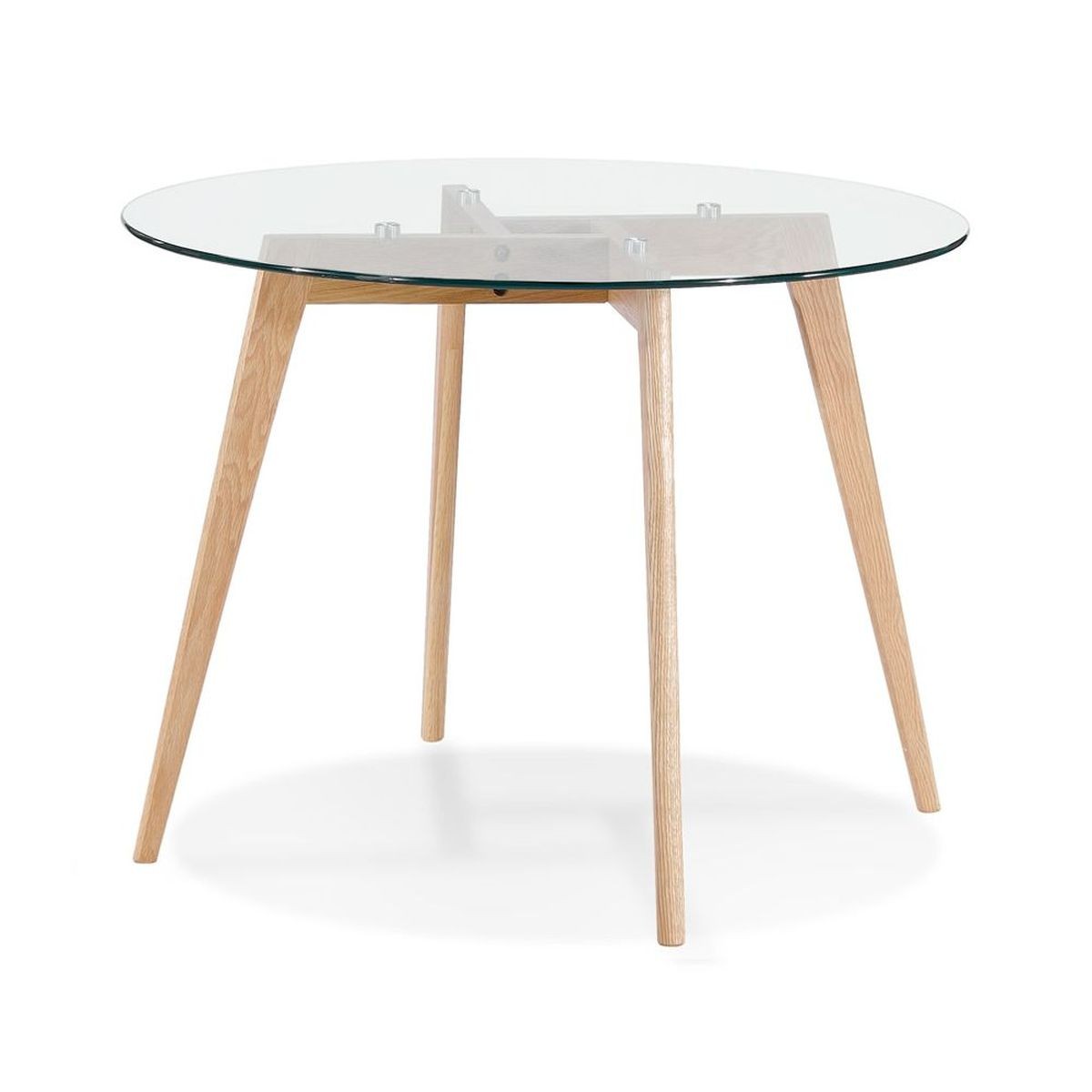 Table à Manger Fouco Transparent | Boutica Design