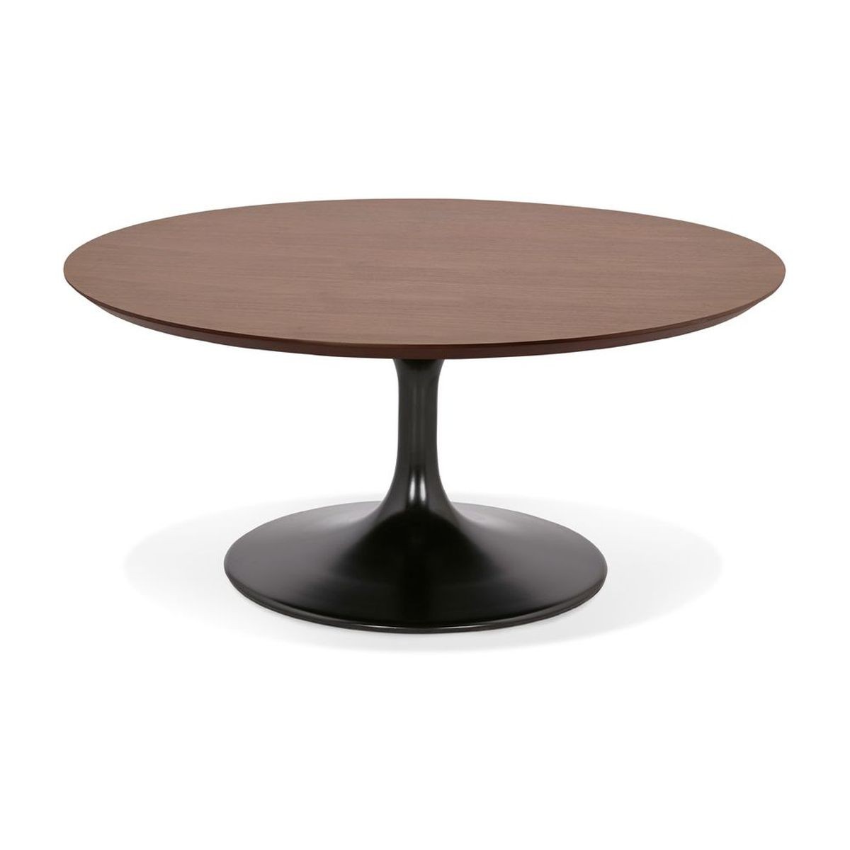 Table Basse Pretto Bois Naturel Noir | Boutica Design