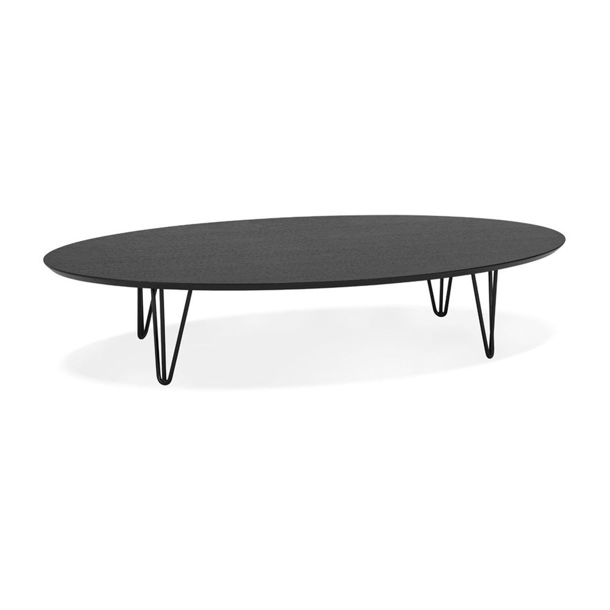 Table Basse Ronde Espejo Mini Noir | Boutica Design