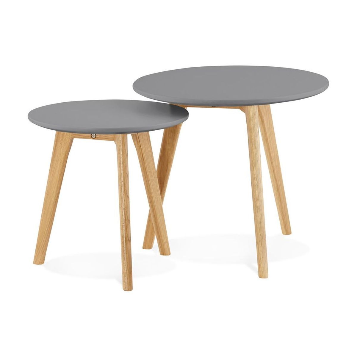 Table Basse Ronde Espejo Mini Noir | Boutica Design