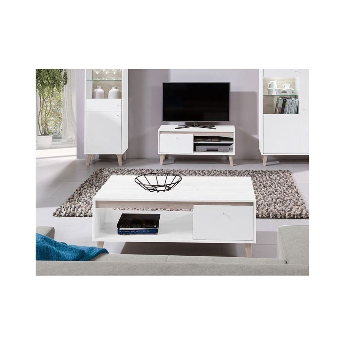 Table Basse Aspa Medium Noir | Boutica Design