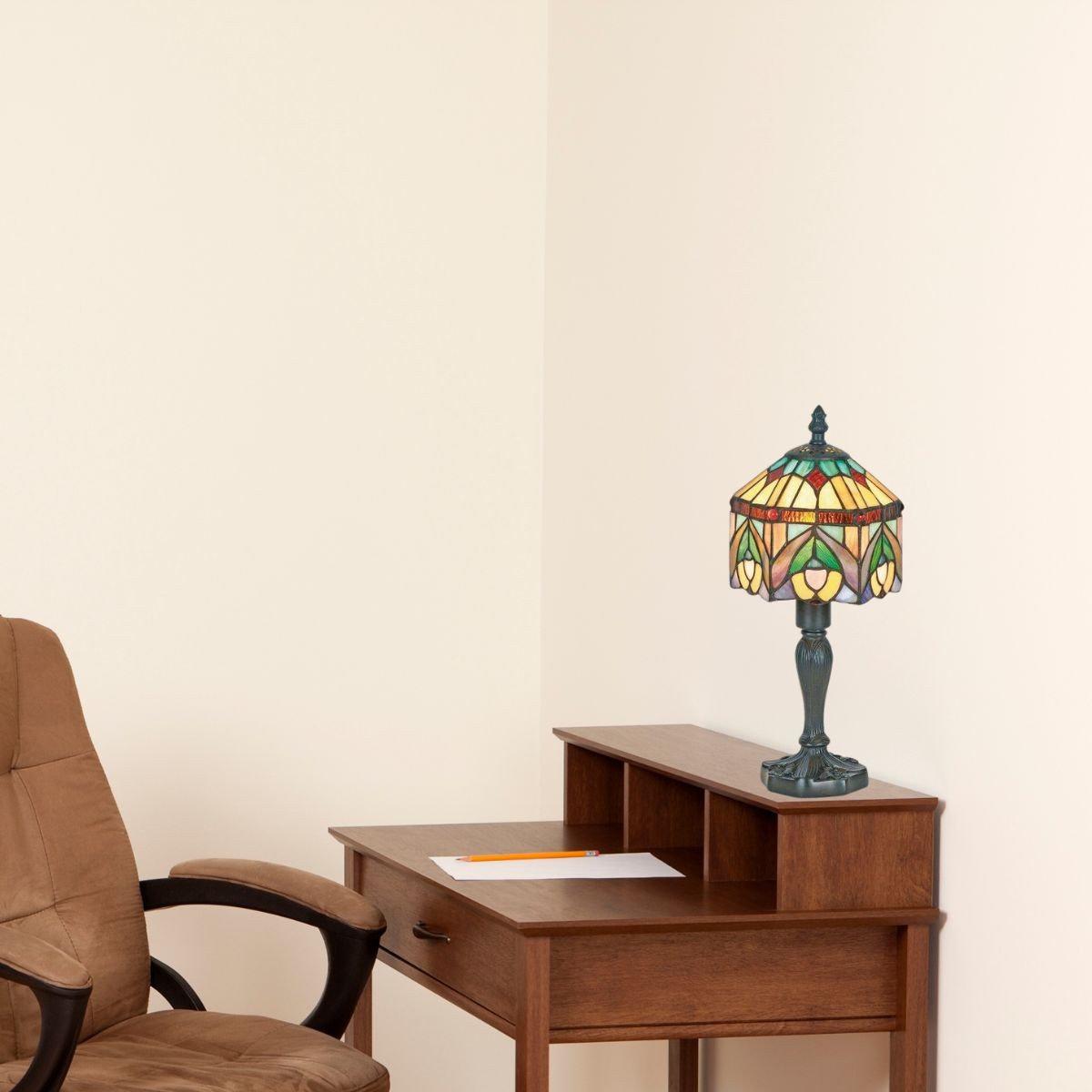 Lampe Samba Noir Vert H485 1x15W E27 Faro 64311-40 | Boutica Design