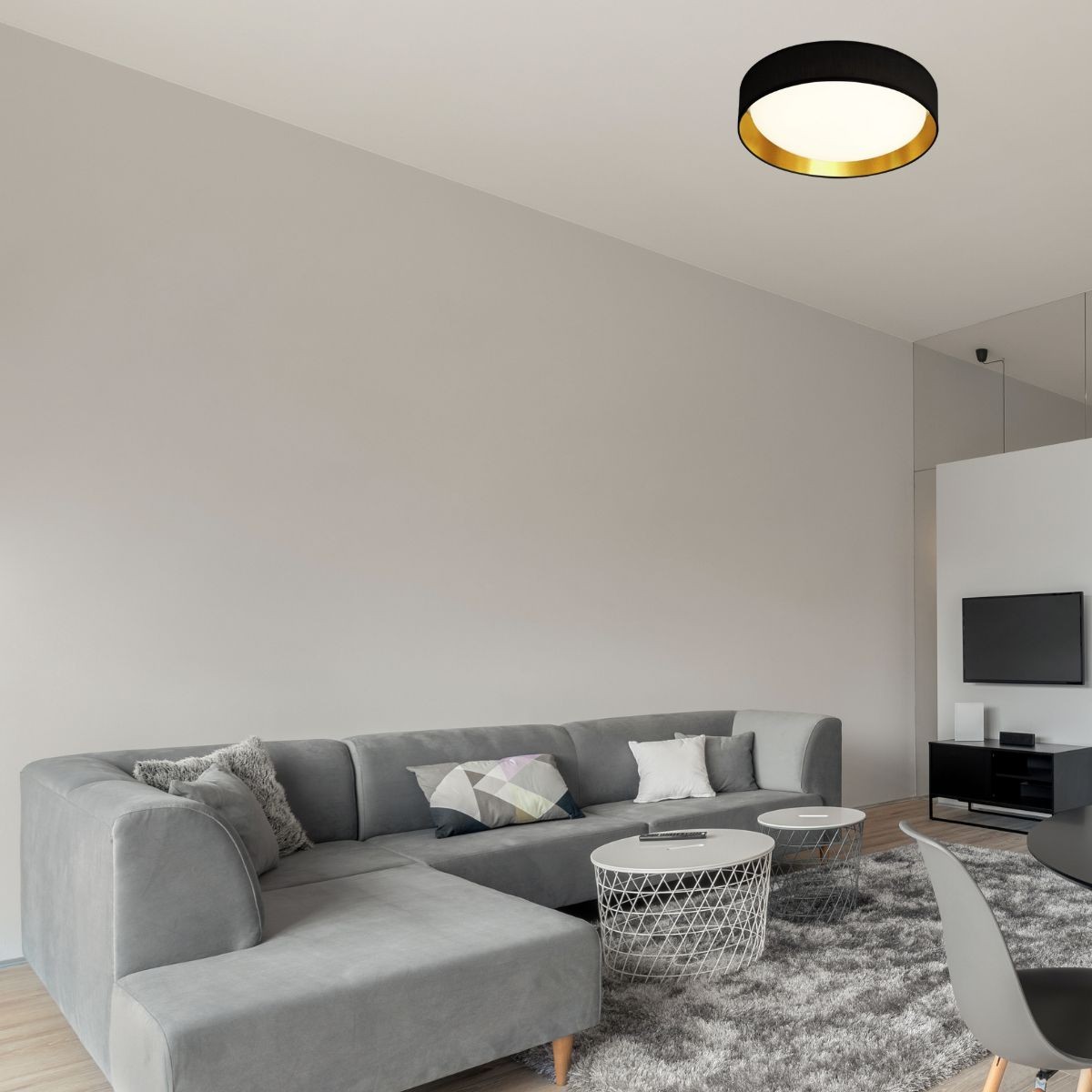 Plafonnier SHELL Blanc LED E27 3x12WH8 Nova Luce 702202