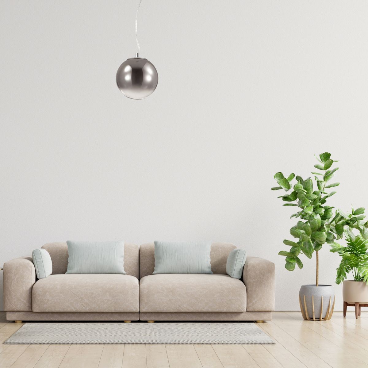 Suspension Vibrant Searchlight 6461-12GR | Boutica Design