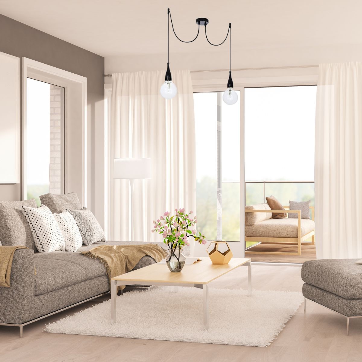 Suspension Déportée | Boutica Design