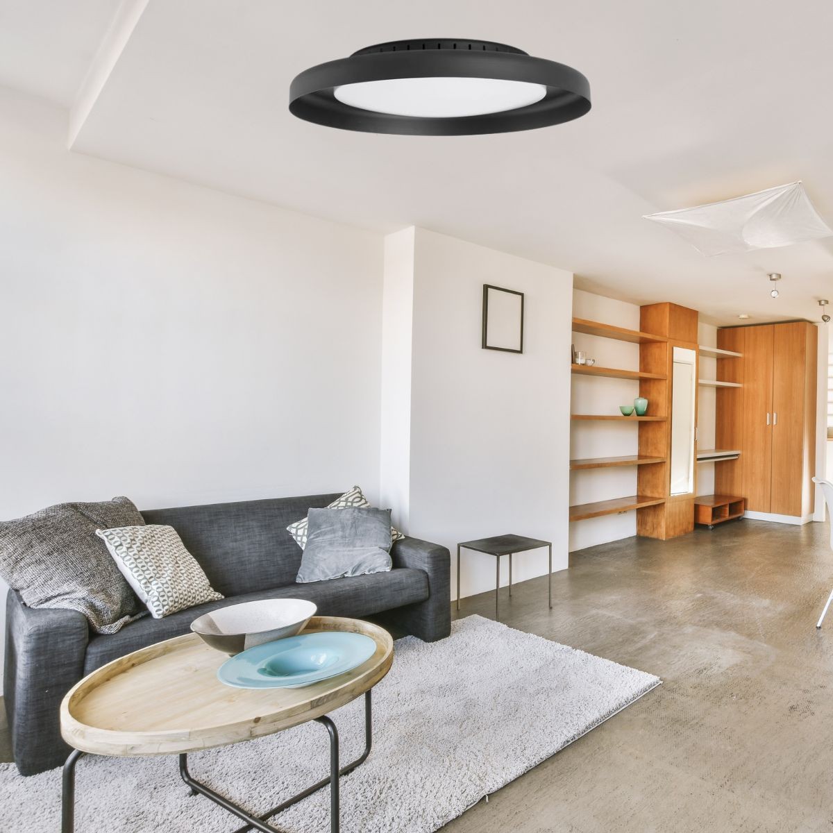 Plafonnier Dolmen AC LED 24W 1260lm 3000K IP20-Faro 64096