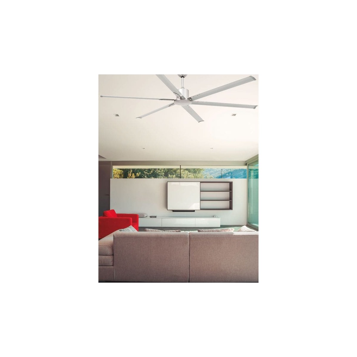Ventilateur plafond avec lumiere Himalaya| Boutica Design