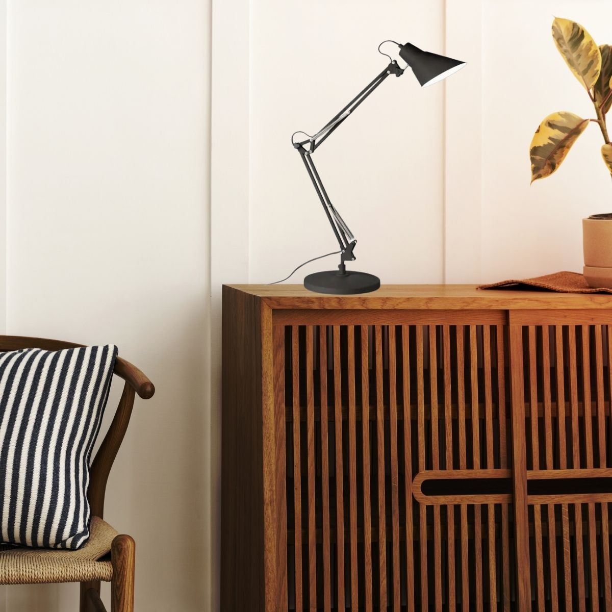 Lampe de bureau architecte noire BAOBAB | Boutica Design