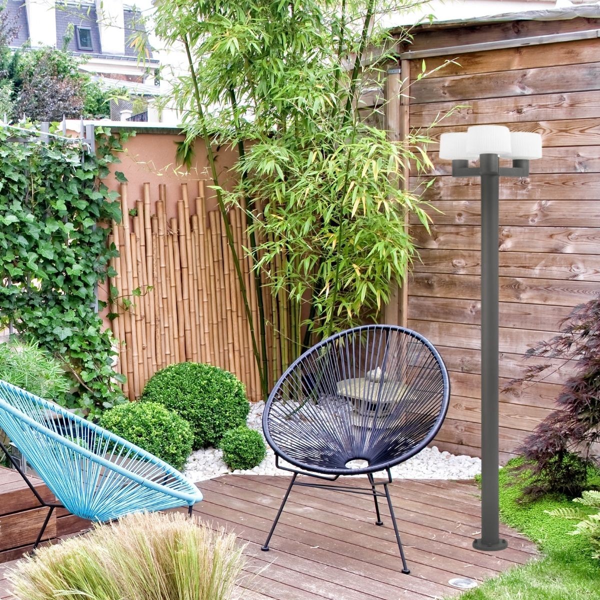 Lampadaire extérieur Bu-Oh 4x 10W 3000K 2700lm IP65- 71209