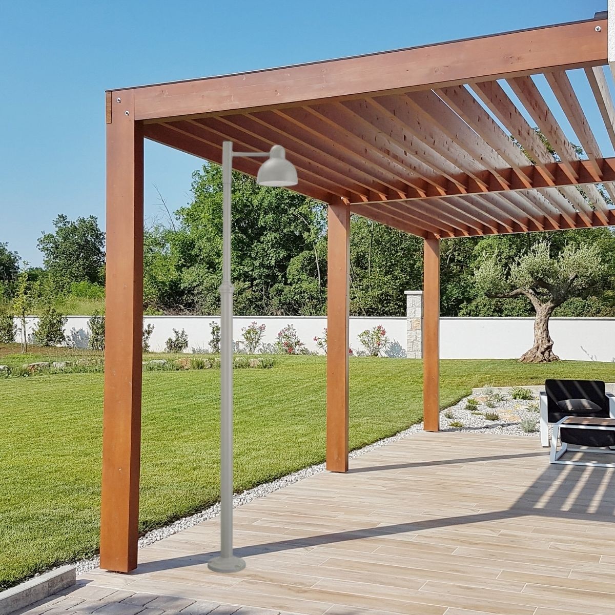 Lampadaire extérieur 18,8W LED KOSTER - Norlys 1914AL