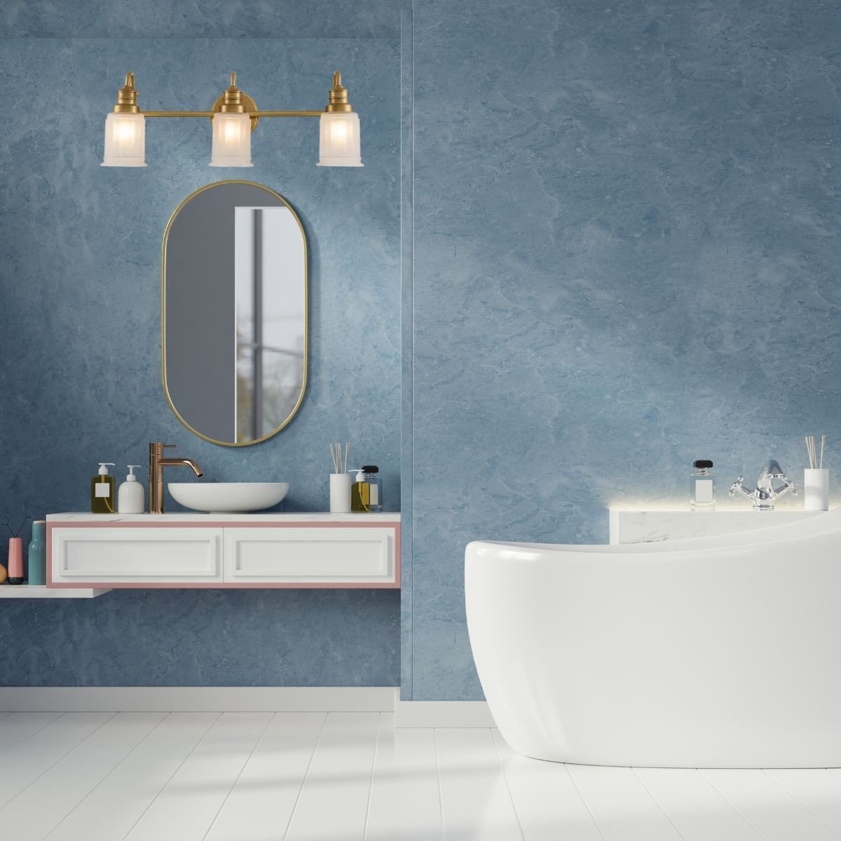 Applique Salle de Bain Swell Quoizel QZ-SWELL3-BB-BATH