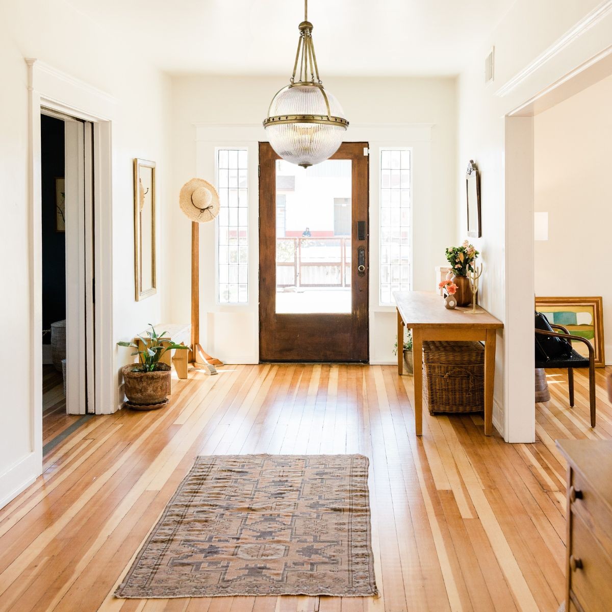 Suspension Calla 3x60W Argent doré, Elstead Lighting