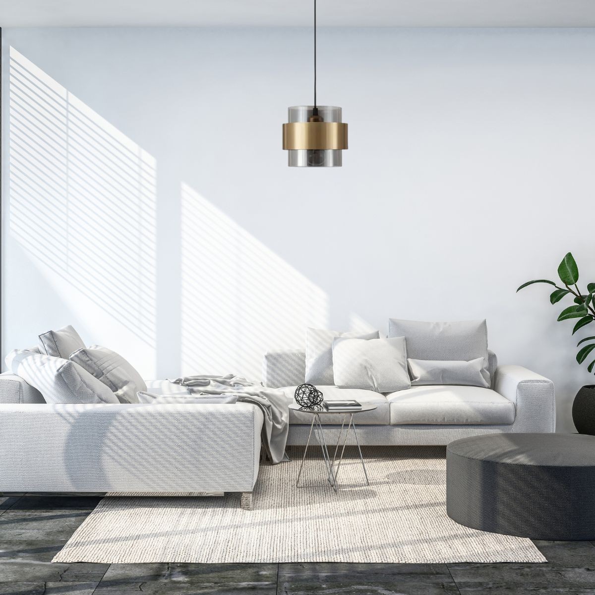Suspension Optimus Noir Rendl R13778 | Boutica Design