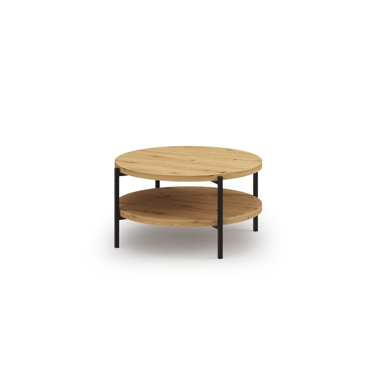 Table Basse Ronde Marco Blanc | Boutica Design