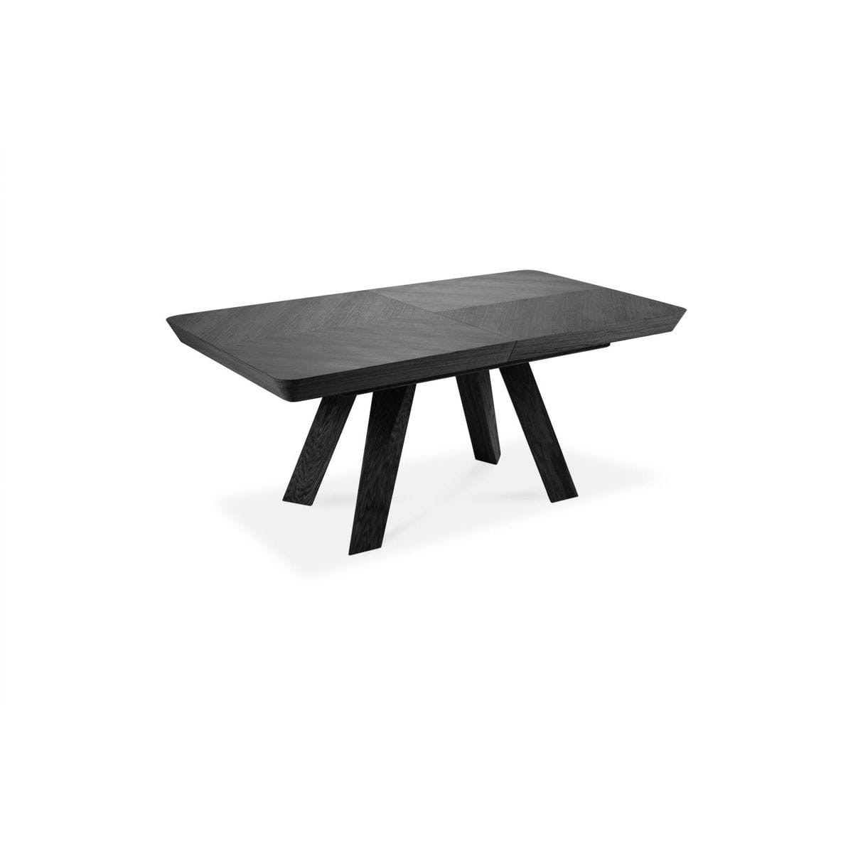Table à manger Flore Naturel Noir | Boutica Design