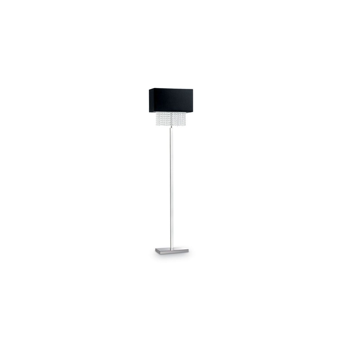 Lampadaire LONDON Chrome 1x100W, de marque IDEAL LUX | Boutica Design