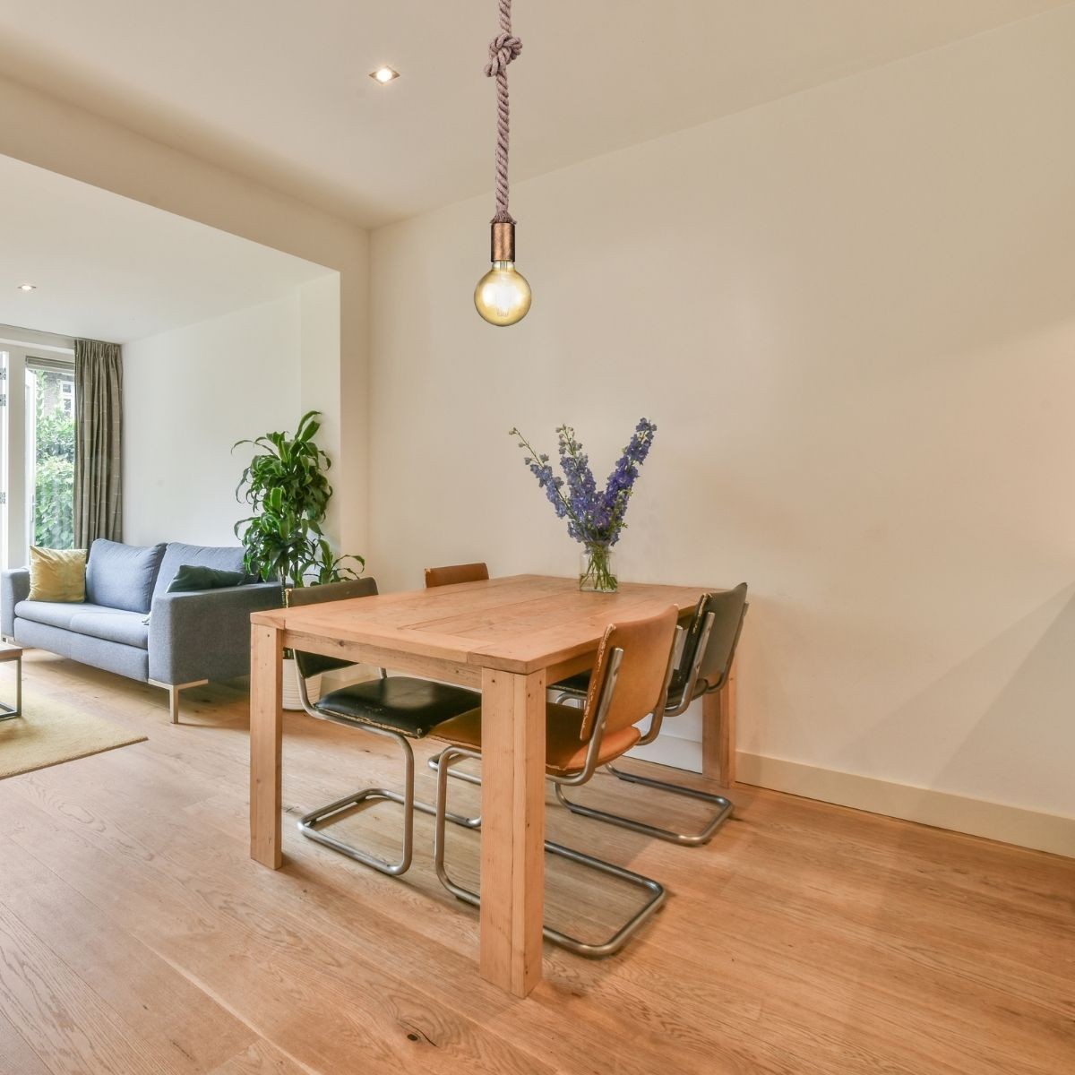 Suspension SOHO Naturel Bois LED E27 1x12W 9138061