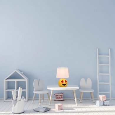 Lampe de bureau TIMMI 1x2W LED intégrée ROSE TRANSPARENT