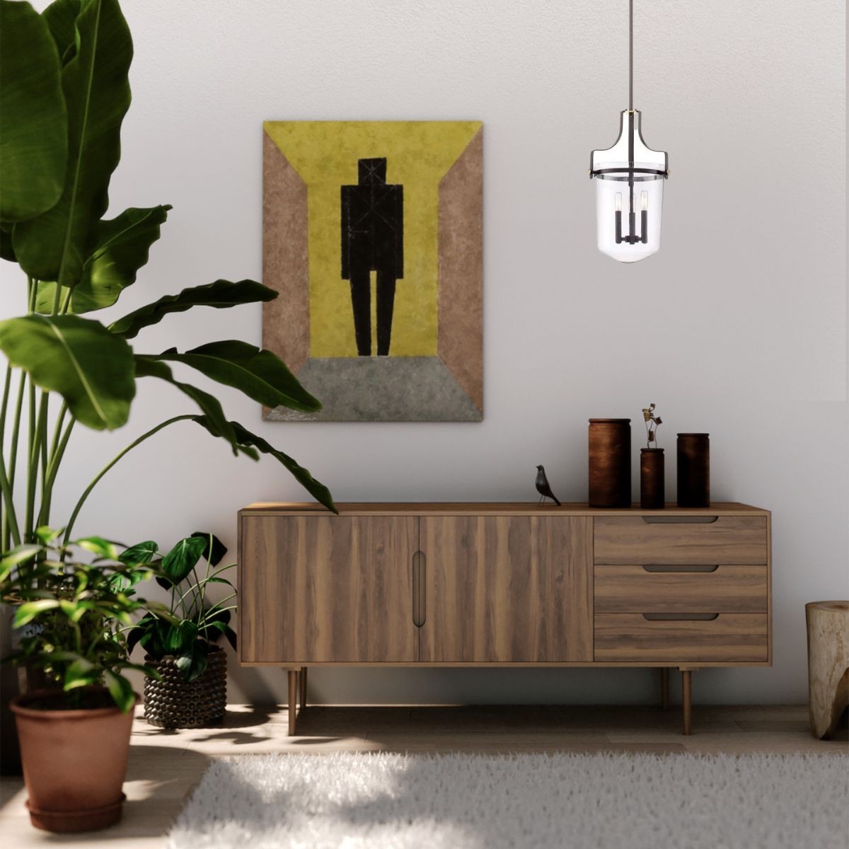 Suspension MINT Fumé Noir 1xE27 60W D24 Ideal Lux 237398